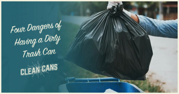 Four Dangers of Having a Dirty Trash Can - Clean Cans