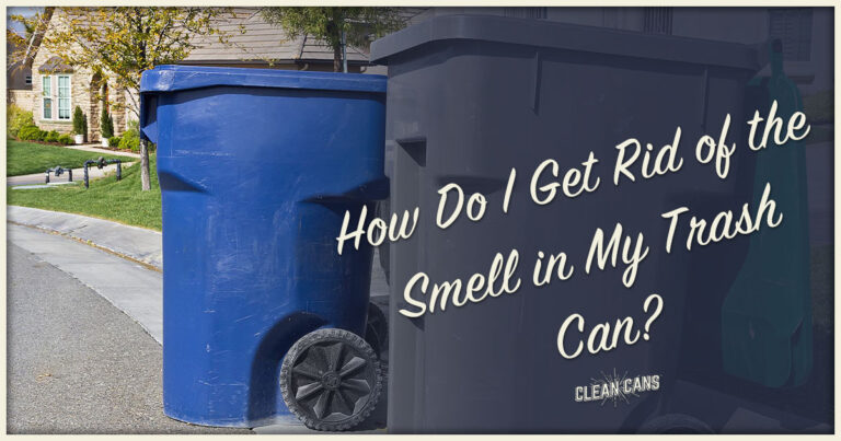 How Do I Get Rid of the Smell in My Trash Can? - Clean Cans
