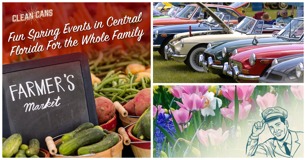 Fun Spring Events in Central Florida For the Whole Family - Clean Cans